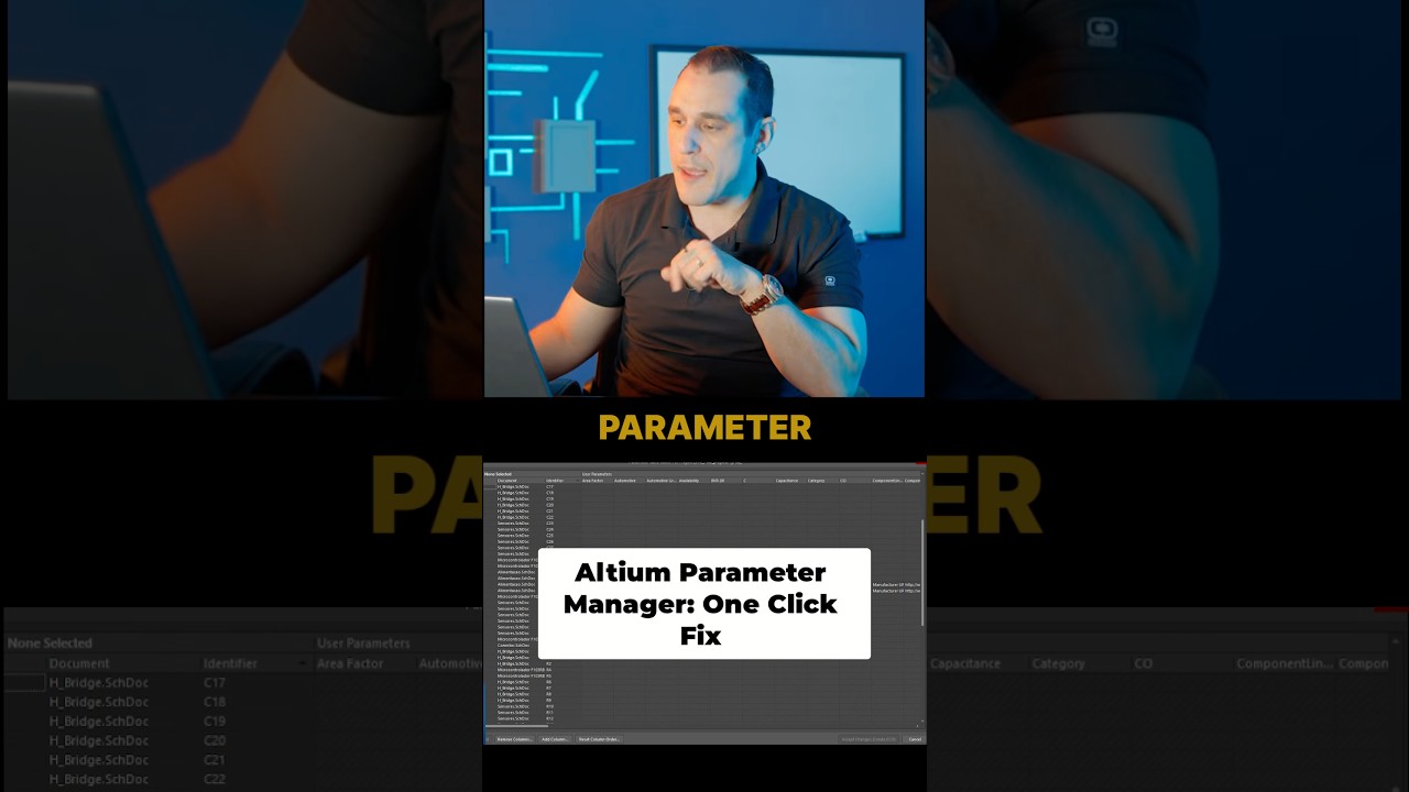 Bulk Rename Component Parameters in the Parameter Manager
