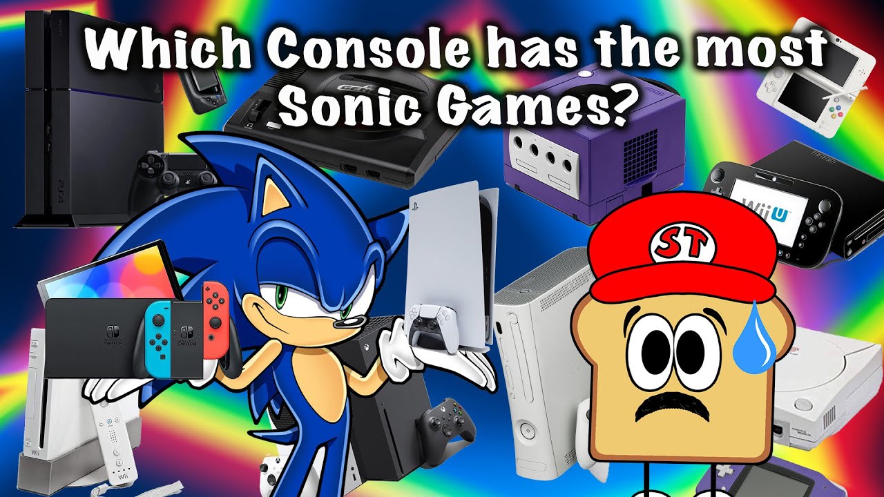Which Console has the Most Sonic Games?
