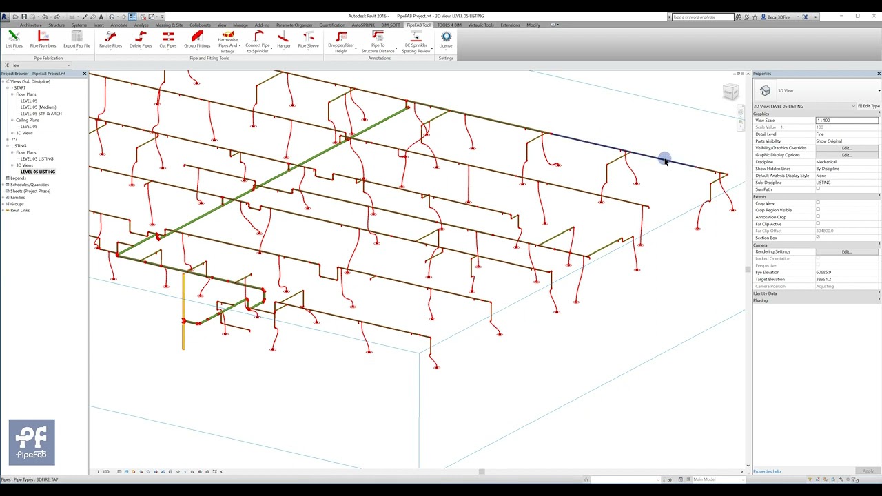 DELETE PIPE FAB DATA