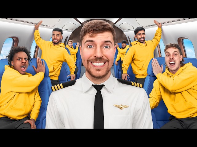 Miniminter explains how W2S won a private jet in MrBeast's challenge video