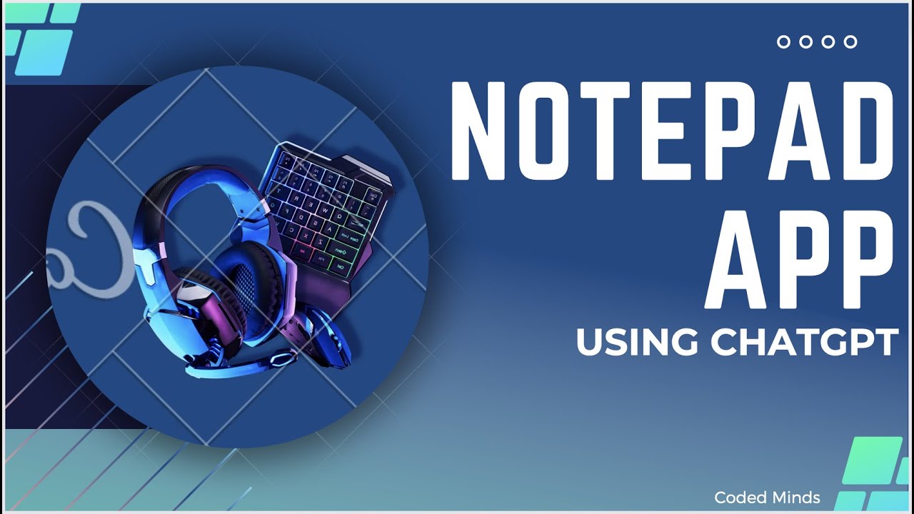 Notepad App using chatGPT | Java Swing