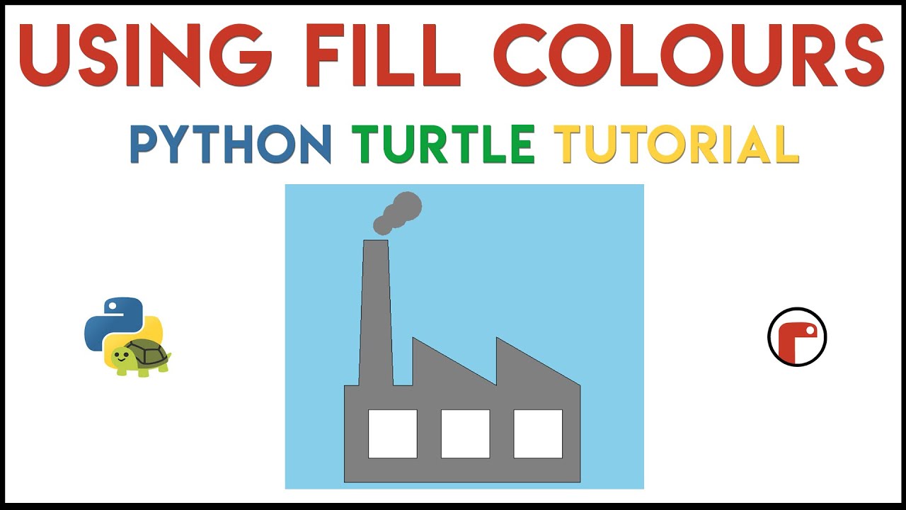 Python Turtle - Fill Colours Tutorial