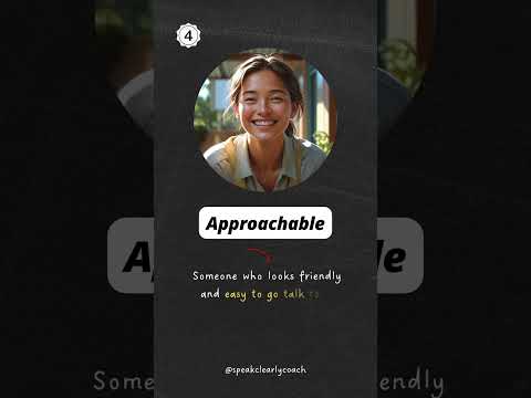 Stop Saying “Friendly”! Use These 5 Smart English Words Instead 🧠 | English Vocabulary for Speaking