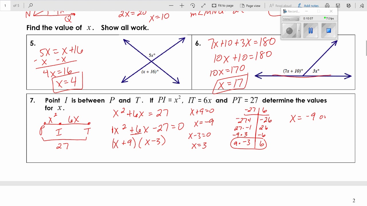 pap unit 2 test review