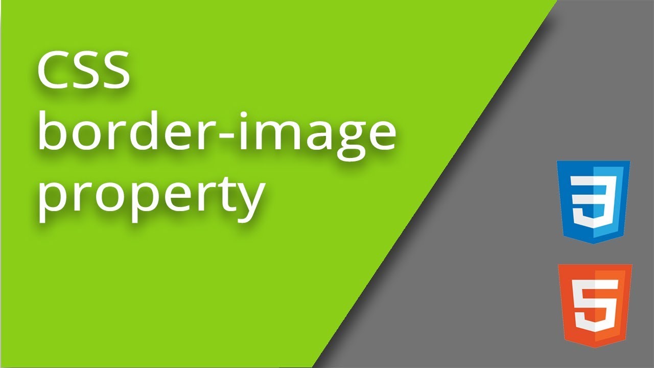 Using the CSS border-image property