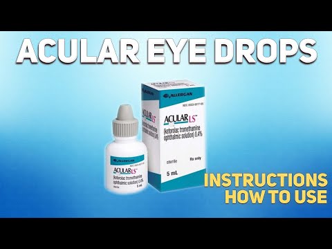 Acular eye drops how to use: Mechanism of action, Uses, Dosage, Side Effects