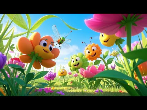 Itsy Bitsy Dragonfly | Nature Adventure Rhyme for Kids | Nursery Rhymes & Songs for Children