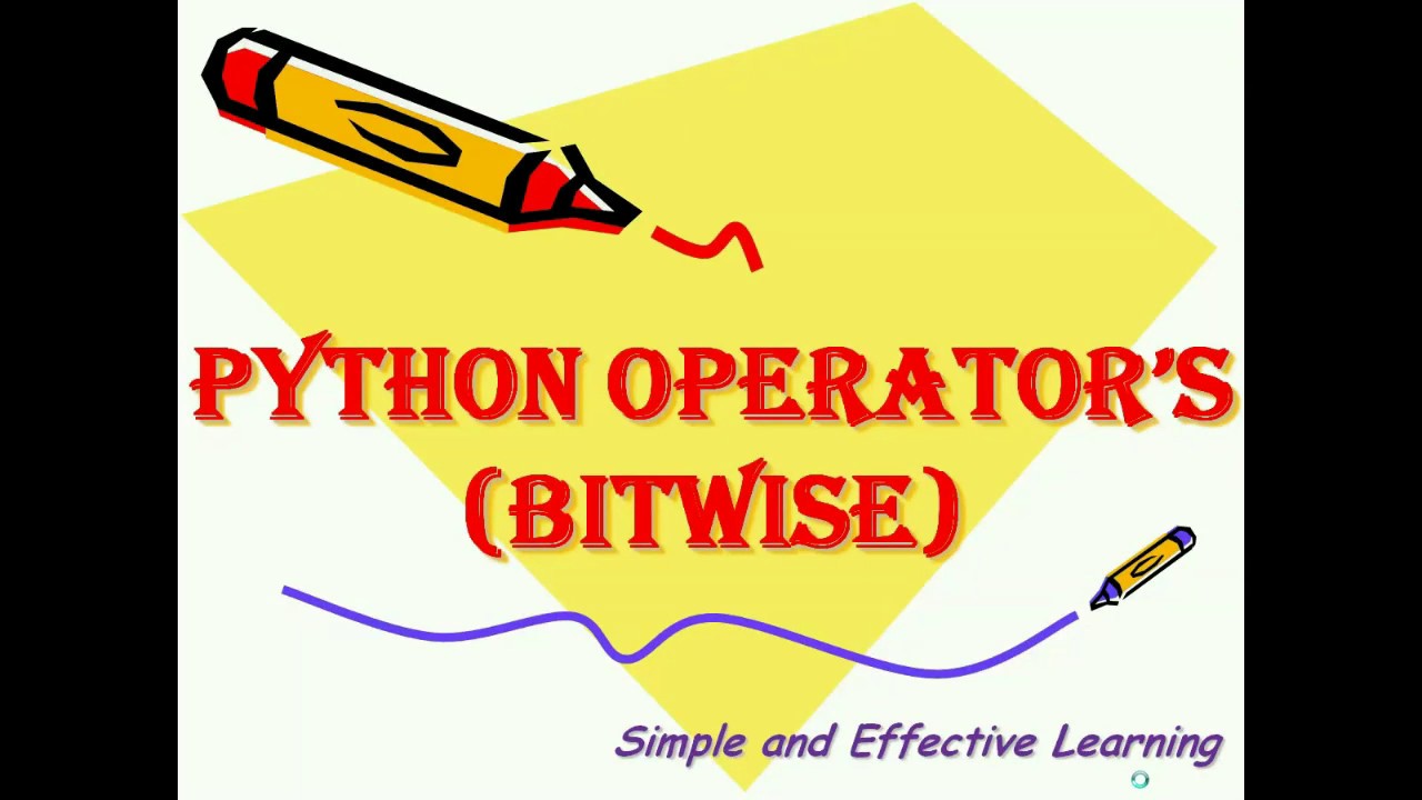 Bitwise Operators in Python || Python Bitwise Operators || Latest python tutorial
