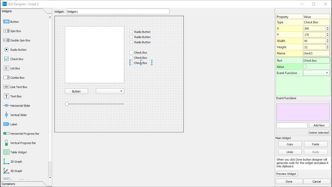 MatDeck GUI Designer