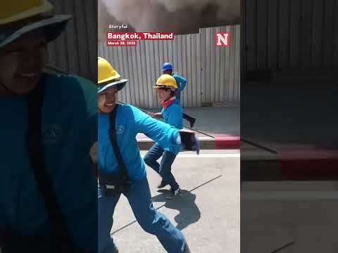 Bangkok Tower Collapses During Powerful 7.7 Magnitude Earthquake
