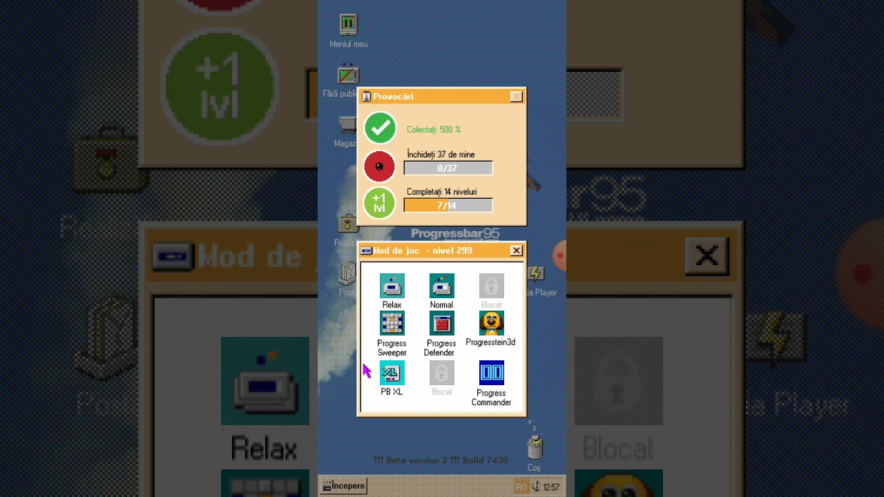 Progressbar 95 plus Level 300