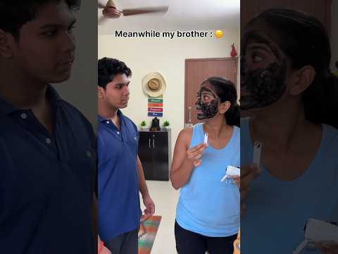 Sara skincare waste ???????? #brother #sister #siblings #funny