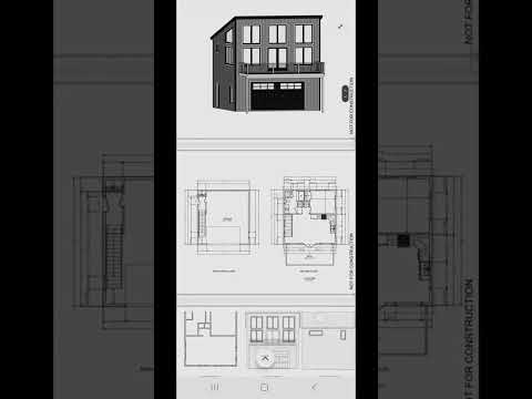Floor plan for our modern garage apartment. #modernhouse #floorplan #garage #adu
