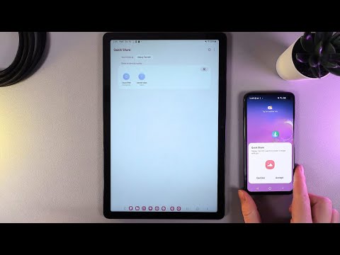 How to Use Nearby Share on Samsung Tab A9+