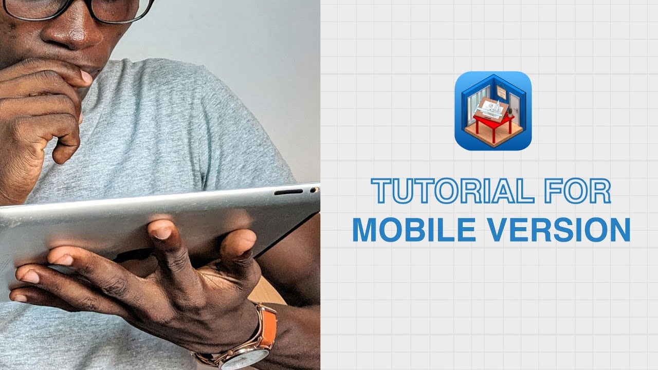 Sweet Home 3D Tutorial for mobile version