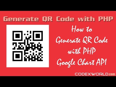 How to Generate QR Code with PHP using Google Chart API