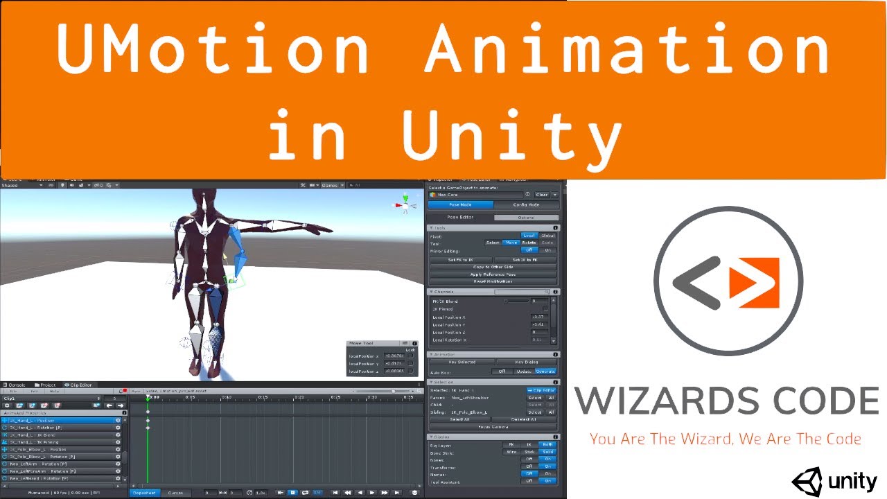 Introduction to Animating in Unity with UMotion (Free version available)