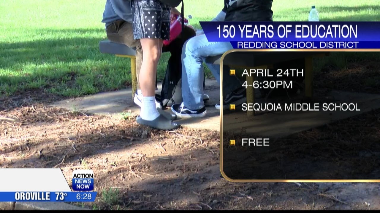 The Redding School District is celebrating 150 years of educational excellence