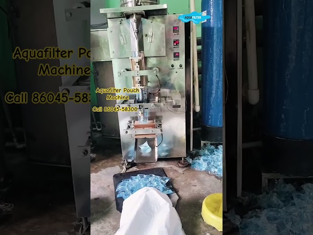 Water Pouch Packing Machine - Pouch Packing Machine Service Provider ...