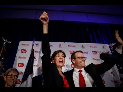 Full speech: Kim Reynolds celebrates being the first elected female governor of Iowa