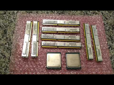 Intel Xeon E5 2628L V2 & 64GB of DDR3 ECC Registered Ram - Home Server Build Part 4