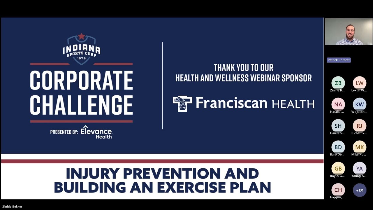 Exercise Programs & Injury Prevention Webinar