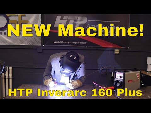 NEW HTP Inverarc 160 Plus DV Stick TIG Machine