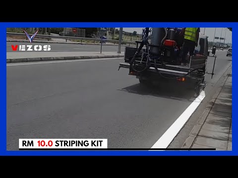 Road Marking Machine | VEZOS RM 10.0 (Truck Mounted Line Striping Kit)