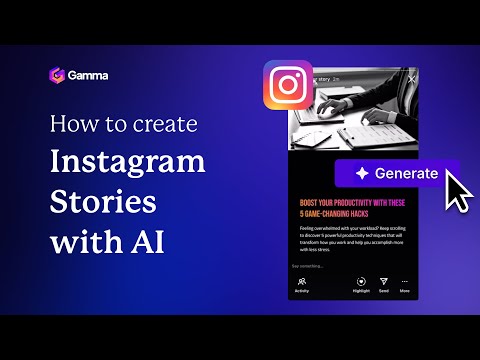 How to Create Instagram Stories with AI in Minutes!