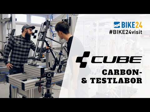 BIKE24 Visit Teil 2/2 | Cube Carbon- & Testlabor