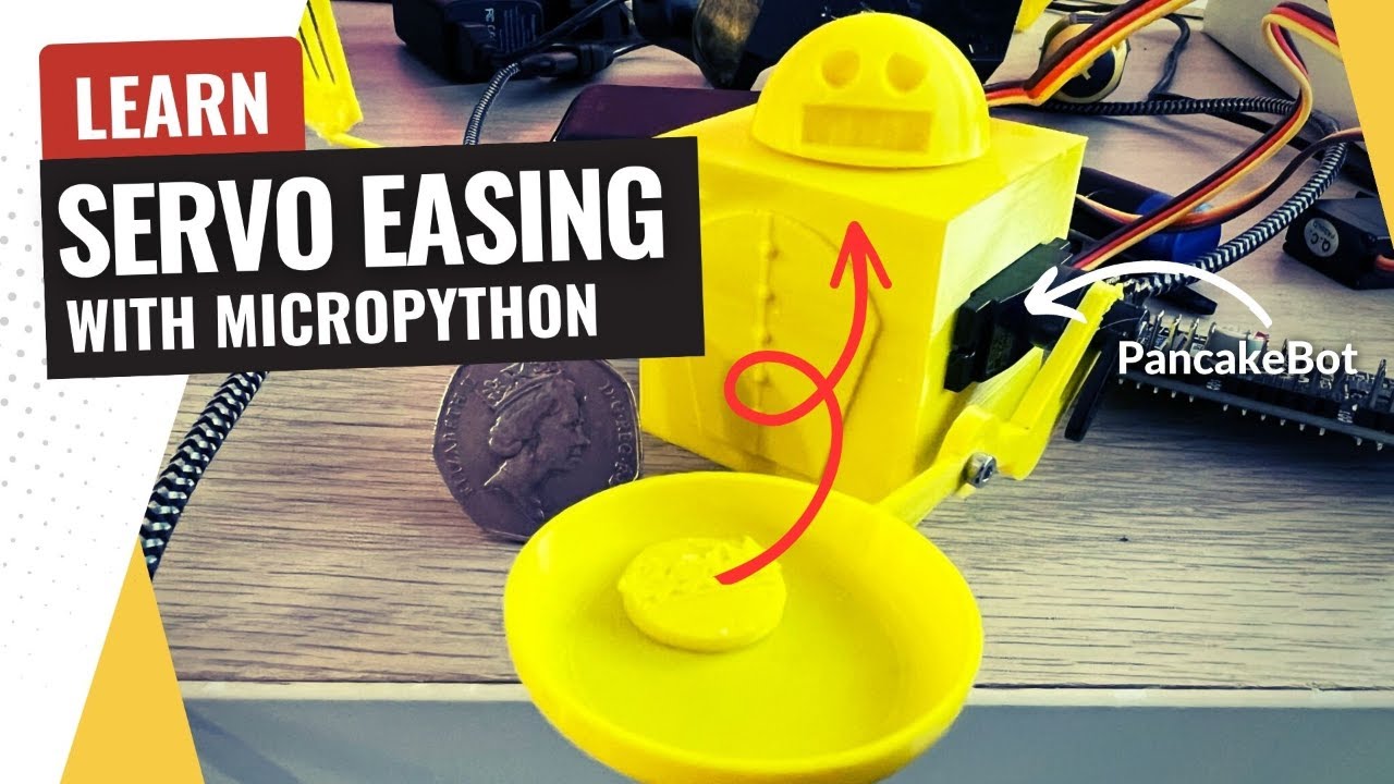 Learn Servo Easing with MicroPython