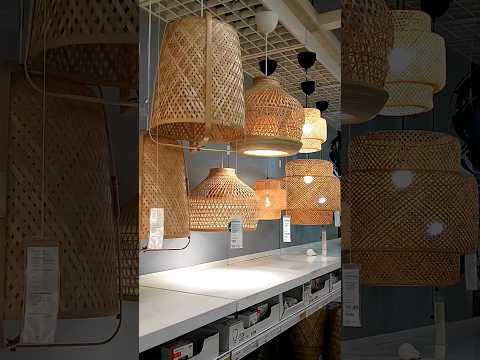 IKEA 2023: Bamboo ceiling lamps👉check out my channel for full Ikea videos