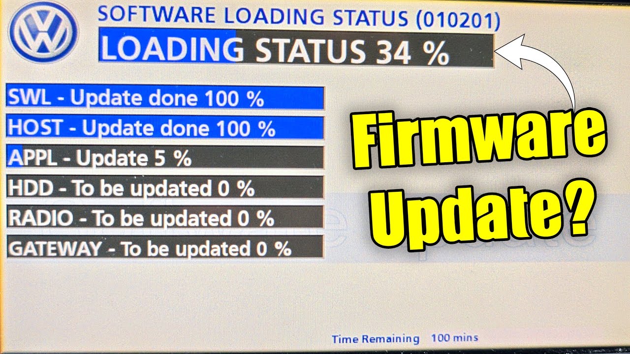 Attempting to Update My Head Unit's Firmware | VW RNS-510 v4366