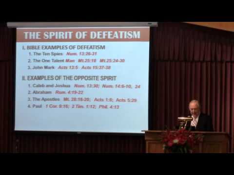 The Spirit of Defeatism