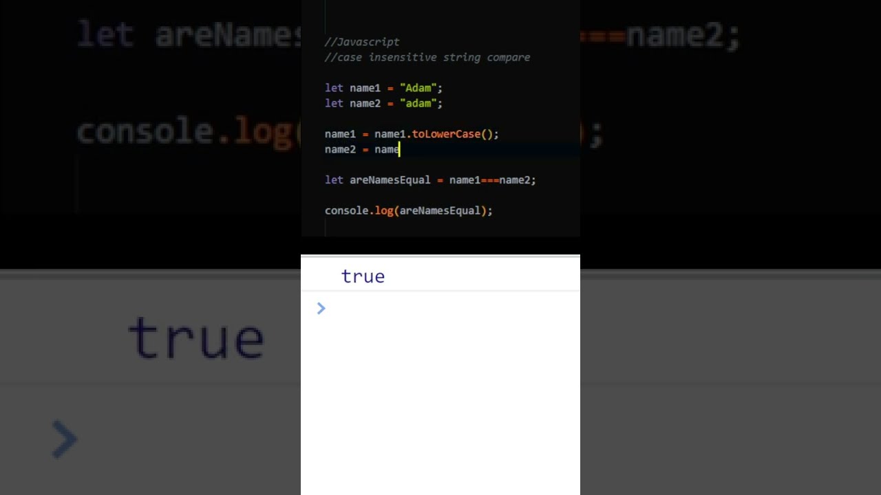 Javascript, how to do case sensitive and case insensitive string comparison