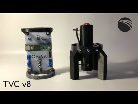 Delta Thrust Vector Control System Gimbal V10 by DeltaSpaceSystems - Thingiverse