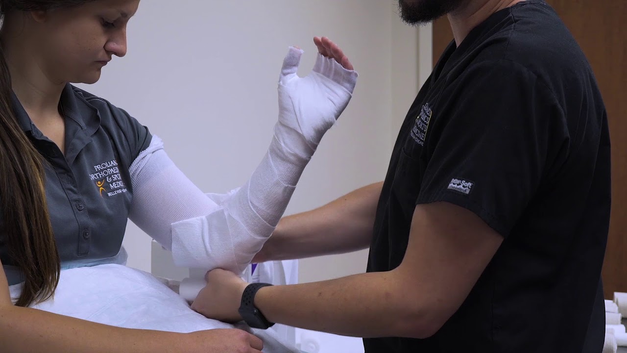 Posterior Long Arm Splint - Proliance Orthopaedics & Sports Medicine