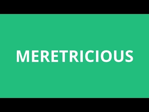 How To Pronounce Meretricious - Pronunciation Academy