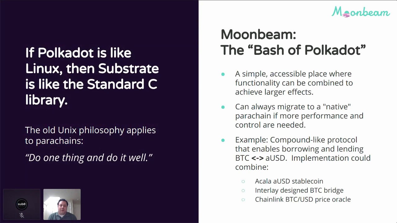 Sub0 Online: Introducing Moonbeam - Derek Yoo, Purestake