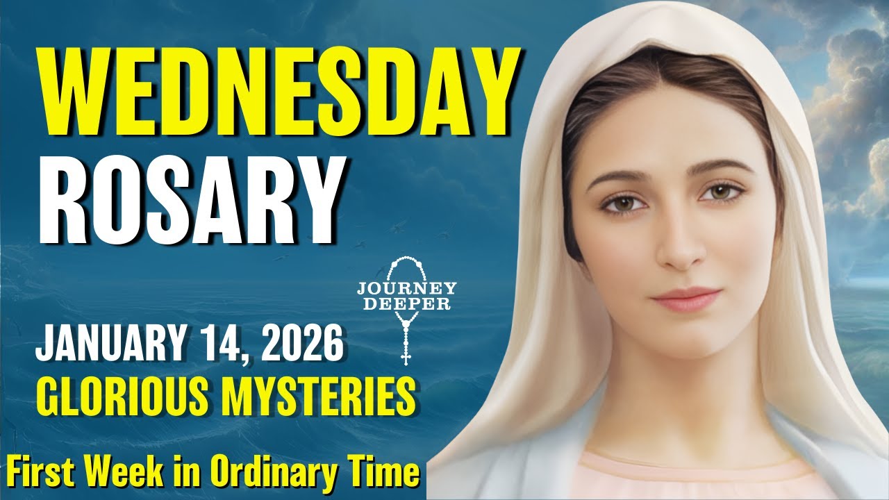 Wednesday Rosary ❤️ Glorious Mysteries of the Rosary ❤️ January 14, 2026 VIRTUAL ROSARY