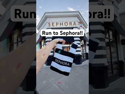 Omg this FREE mini Sephora bag is so cute ðŸ˜