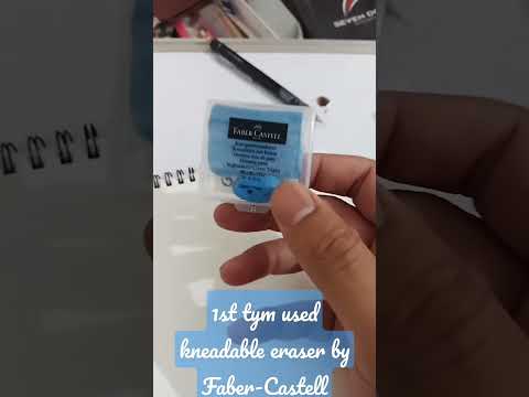 Kneadable Eraser by Faber-Castell 👍👍👍👍Dustless..loved it ❤️ - ART & NATURE BY PRIYAM #fabercastell