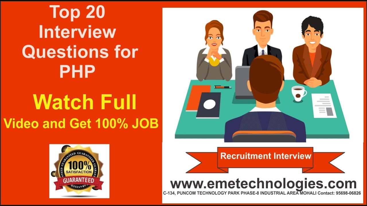Top 20 Interview Questions for PHP