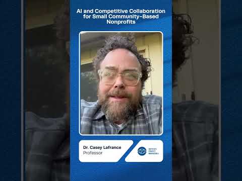 AI and Competitive Collaboration for Small Community-Based Nonprofits