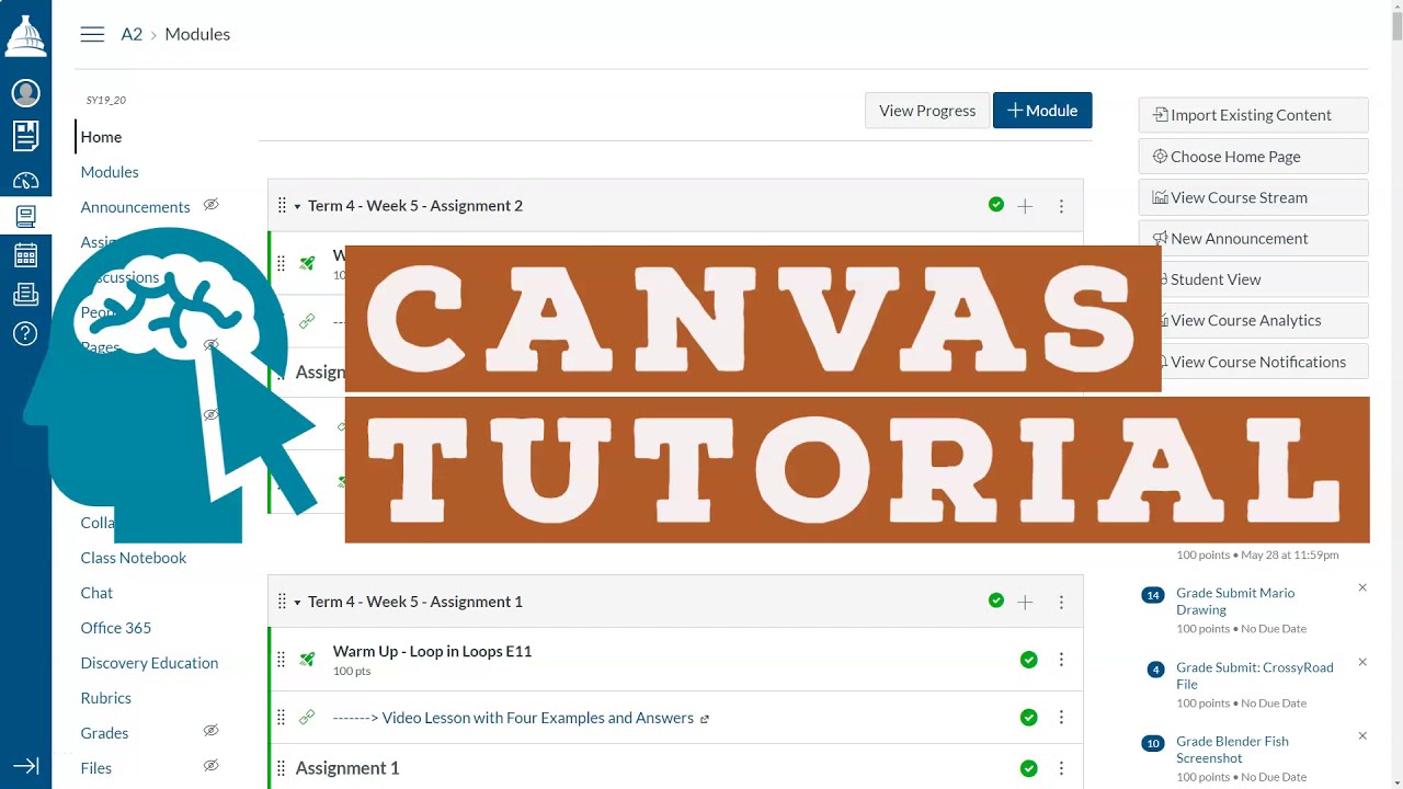 Canvas: How to Enable Anonymous Grading for a Course