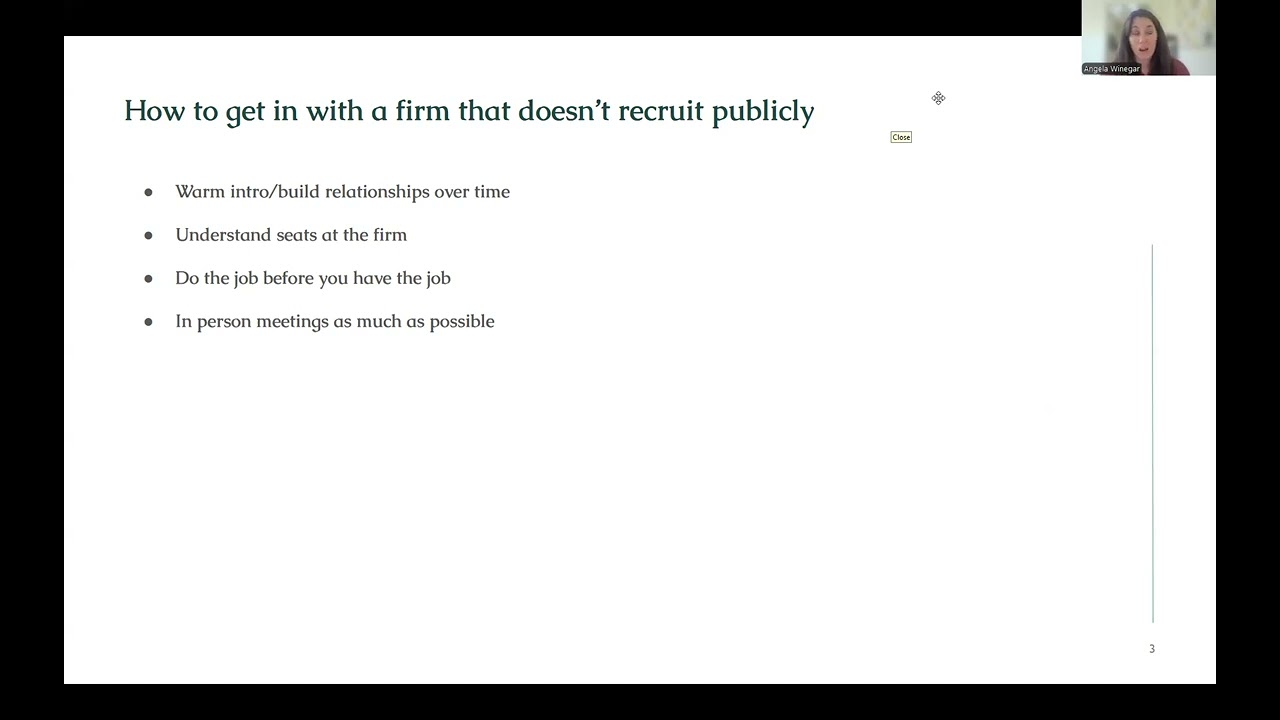 Demystifying the VC Interview Process