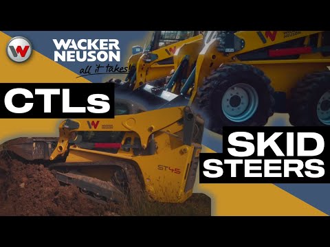 Everything You Need to Know About Wacker Neuson Skid Steers and CTLs