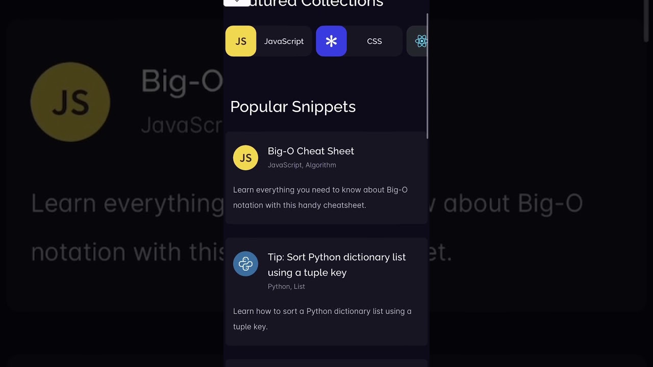 I Just Discovered The Best Resource For Snippets Of Code & Tech Explained!