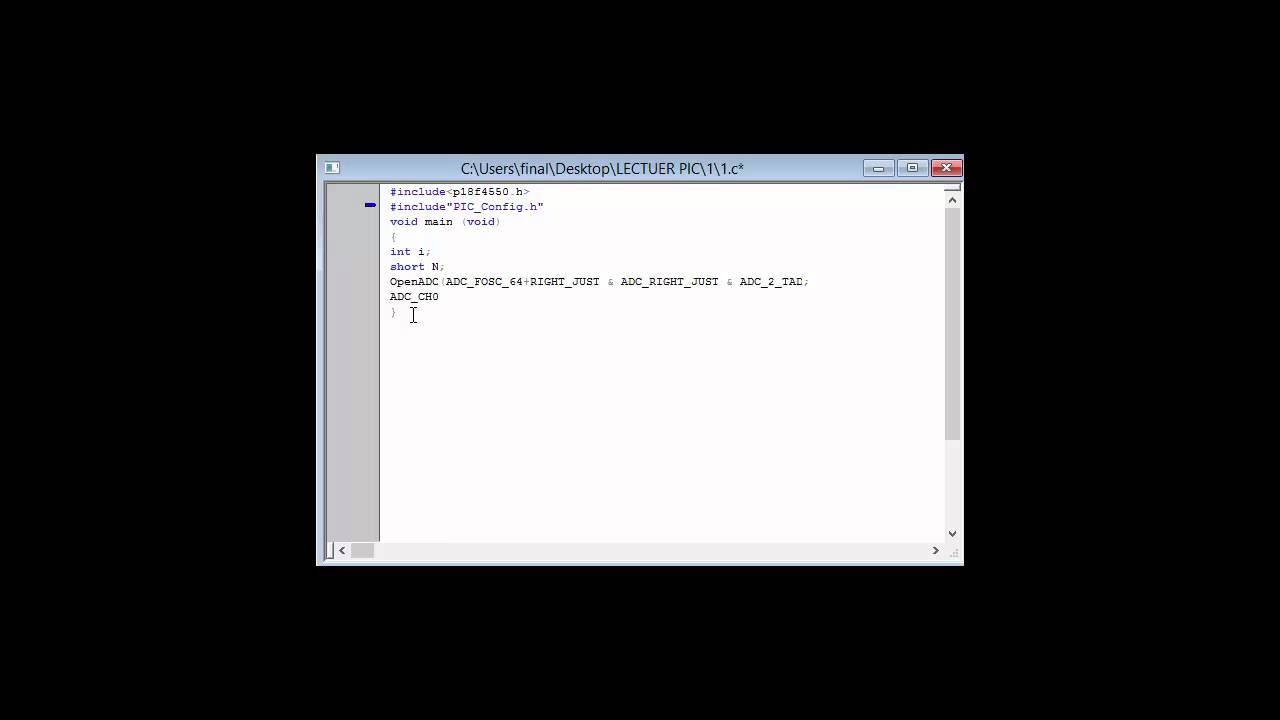 lecture 6: Analog to Digital converter (ADC)