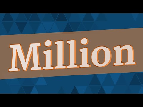 MILLION pronunciation • How to pronounce MILLION
